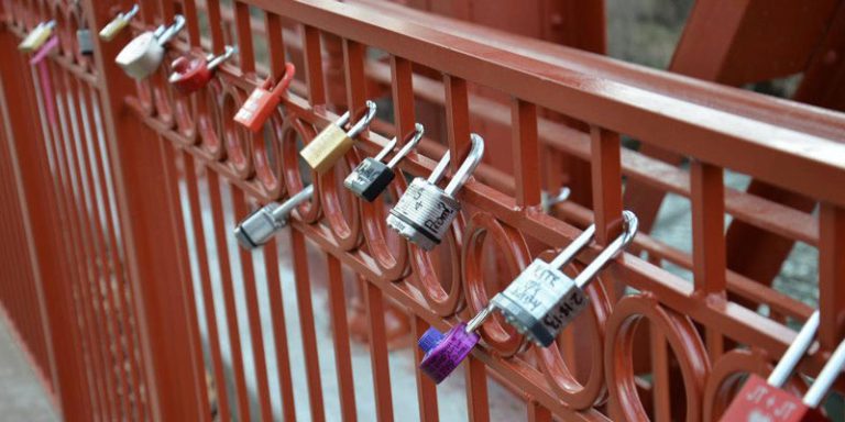 Old Red Bridge Love Locks | Visit KC