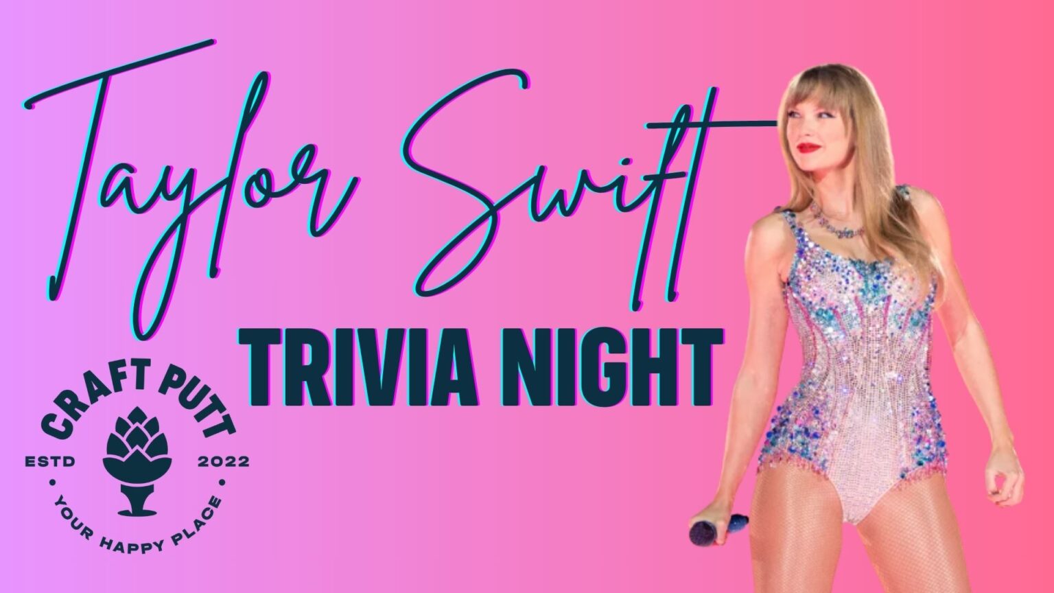 Soirée quiz Taylor Swift au Craft Putt ! | 5 février 2026 | Visitez KC